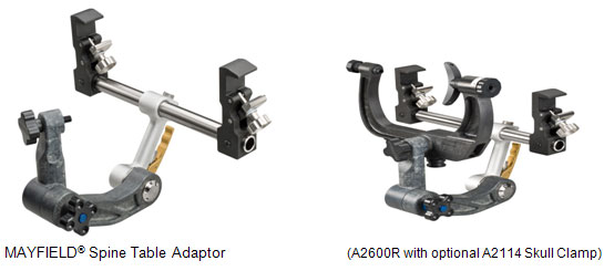 Rycol Medical | MAYFIELD® Spine Table Adaptor Radiolucents